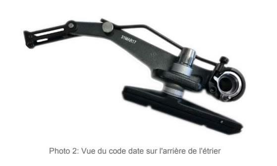 SÉCURITÉ : Rappel de frein V-brake AVID SD7